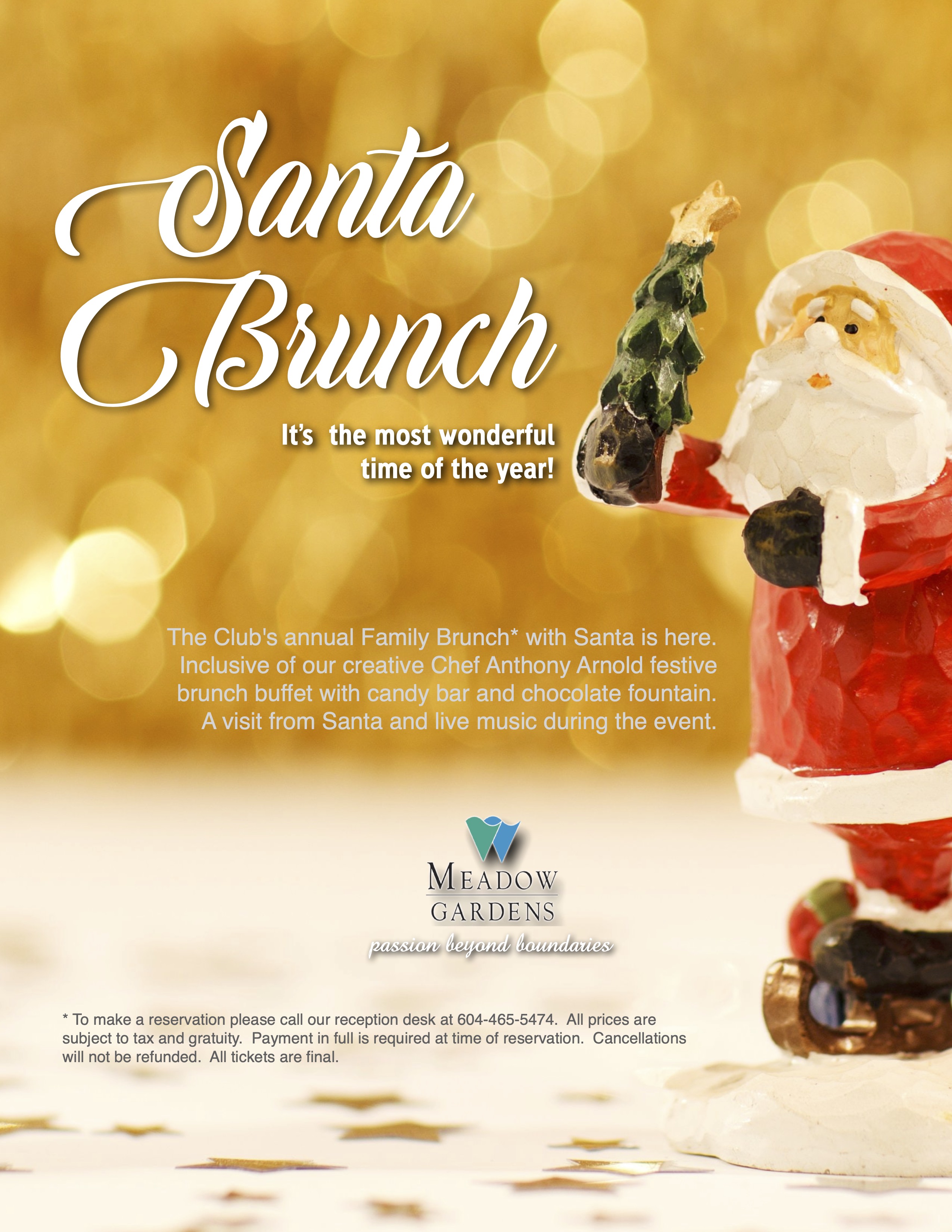 Meadow Gardens Golf Club: Santa-Brunch-2022-a