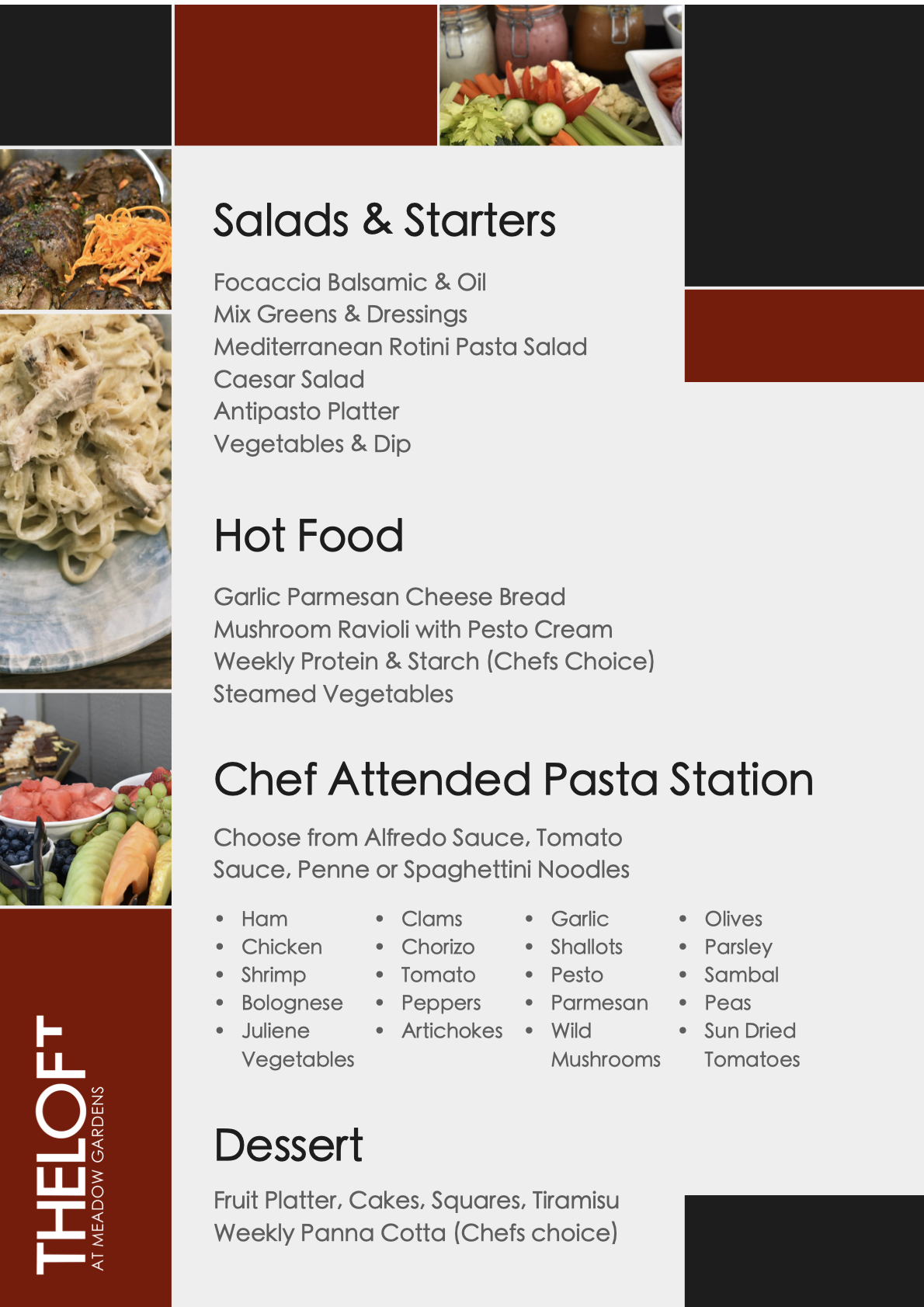 Meadow Gardens Golf Club: Loft-Pasta-Buffet-Thursdays.1-2